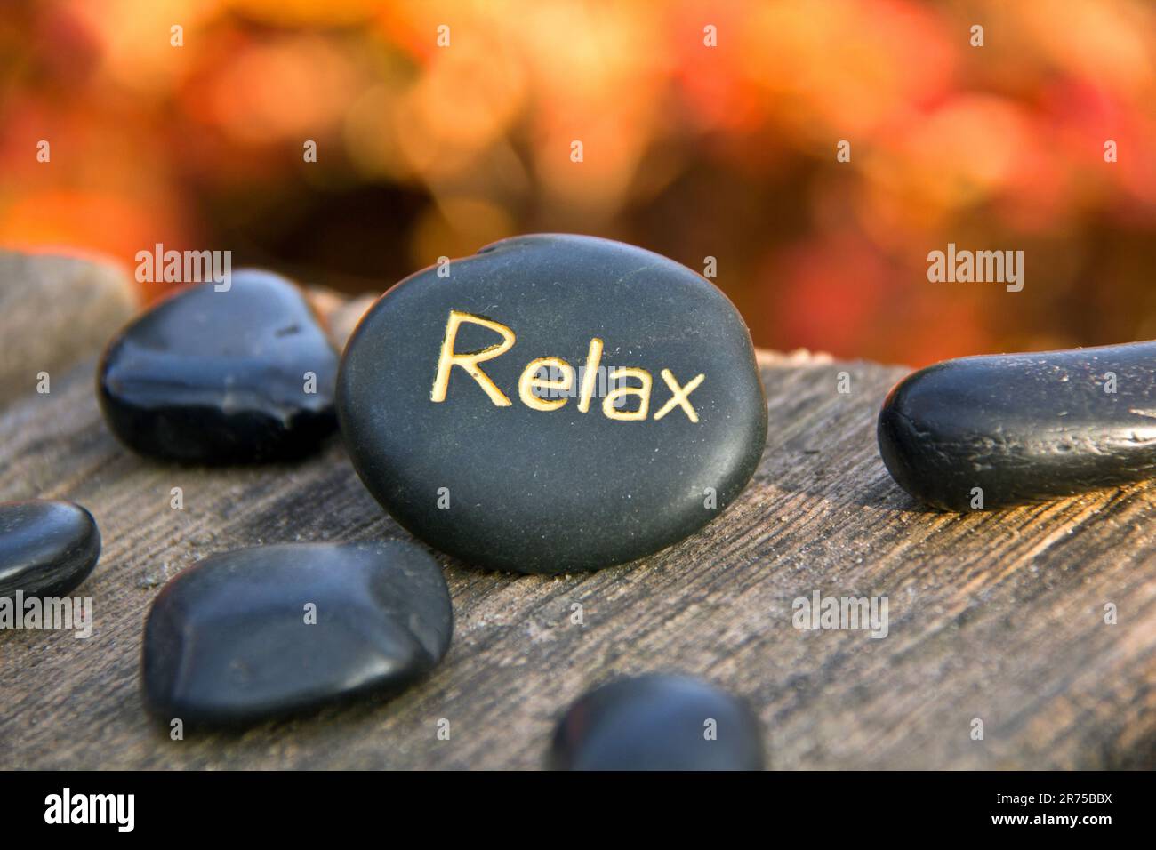 Black stone the with word hi-res stock photography and images - Alamy