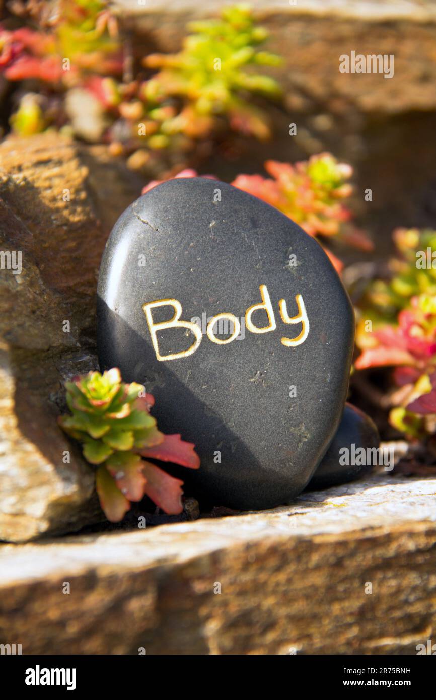 Massage rocks hi-res stock photography and images - Alamy