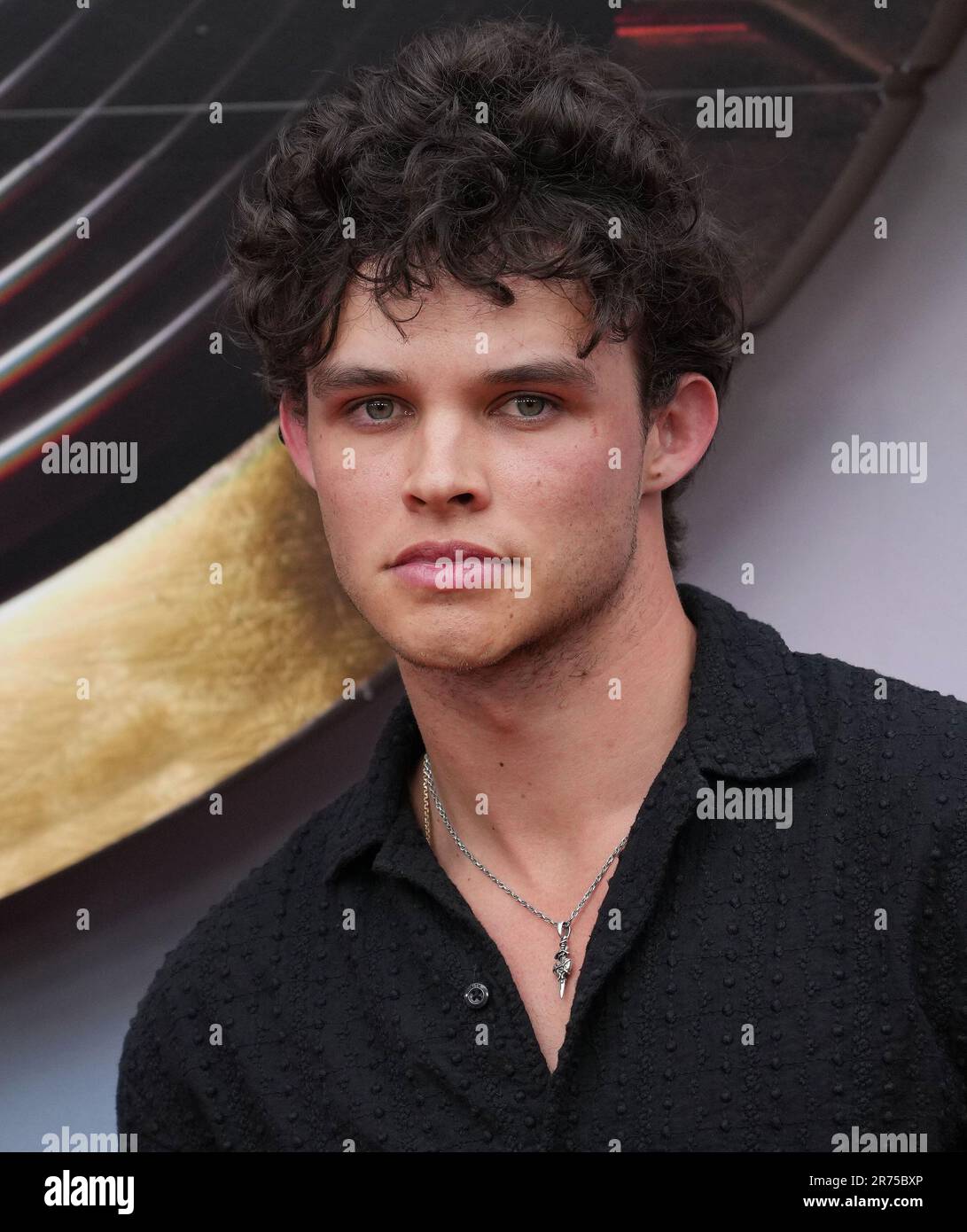 Los Angeles, USA. 12th June, 2023. Curran Walters arrives at the Warner ...