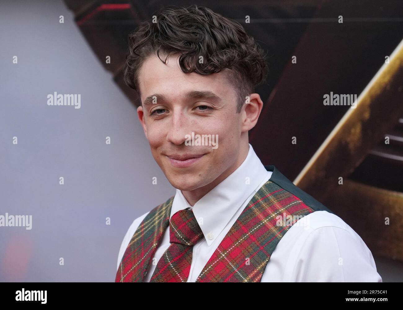 Los Angeles, USA. 12th June, 2023. Edward Wade arrives at the Warner ...