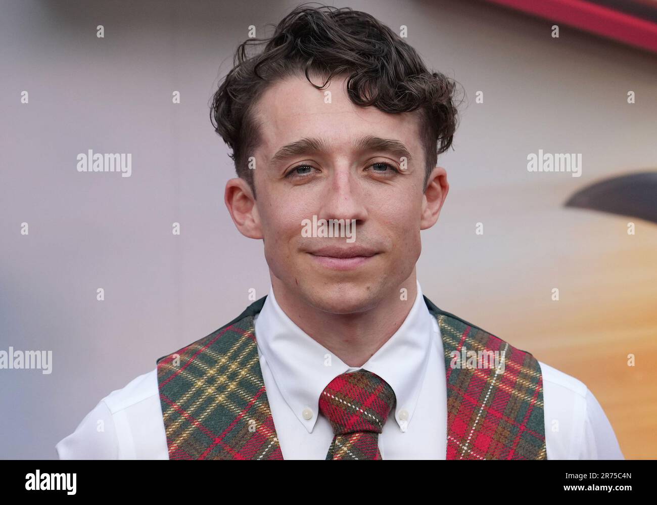 Los Angeles, USA. 12th June, 2023. Edward Wade arrives at the Warner Bros. THE FLASH Los Angeles ...