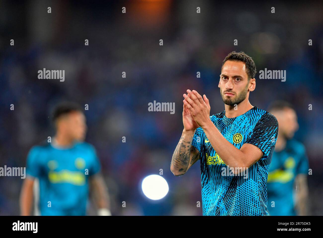 Istanbul, Turkey. 10th, June 2023. Hakan Calhanoglu of Inter seen ...