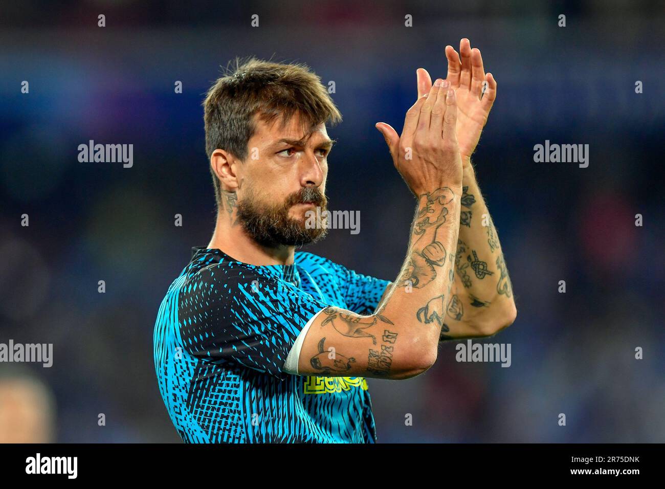 Istanbul, Turkey. 10th, June 2023. Francesco Acerbi of Inter seen ...