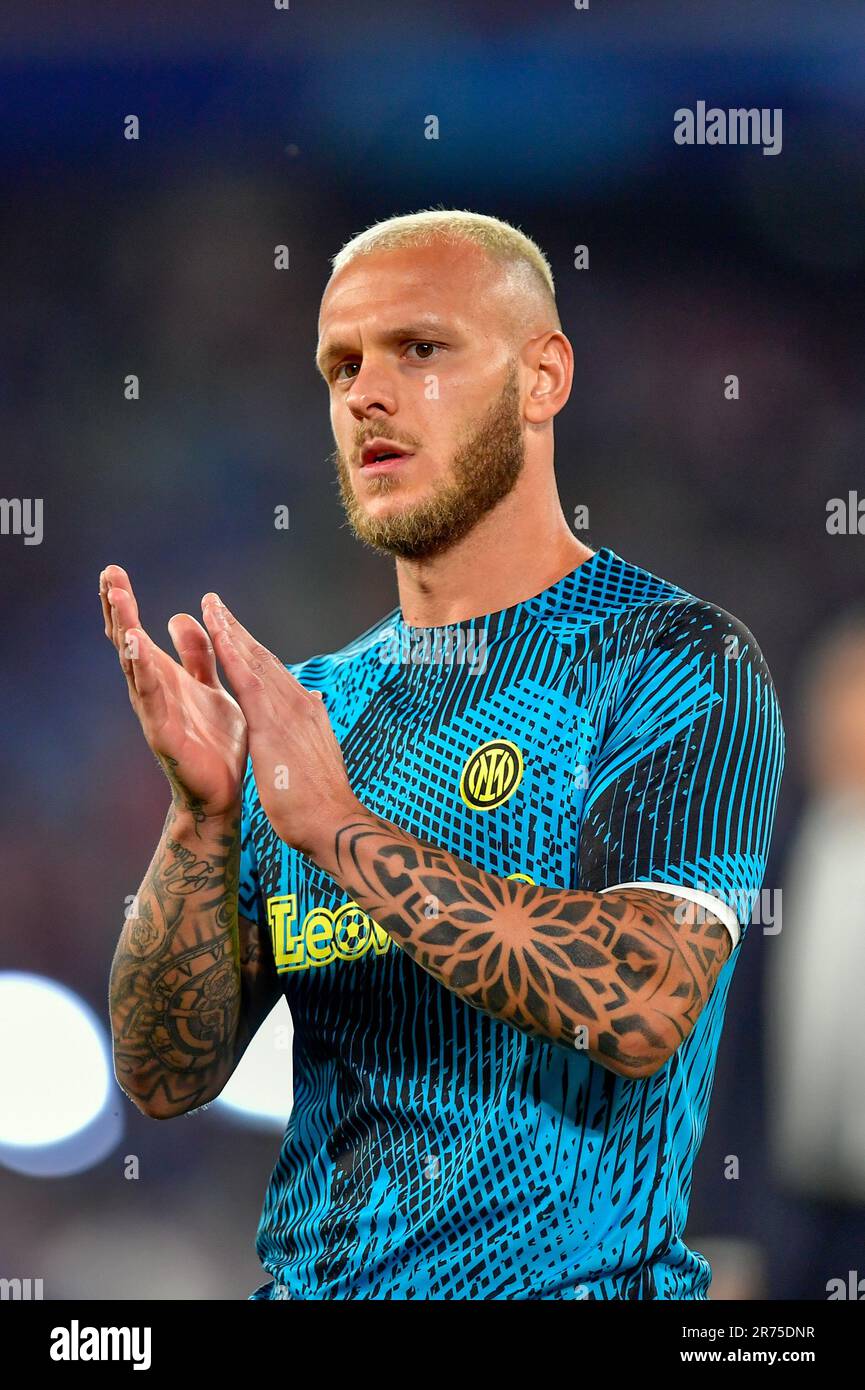 Federico dimarco manchester city hi-res stock photography and images - Alamy