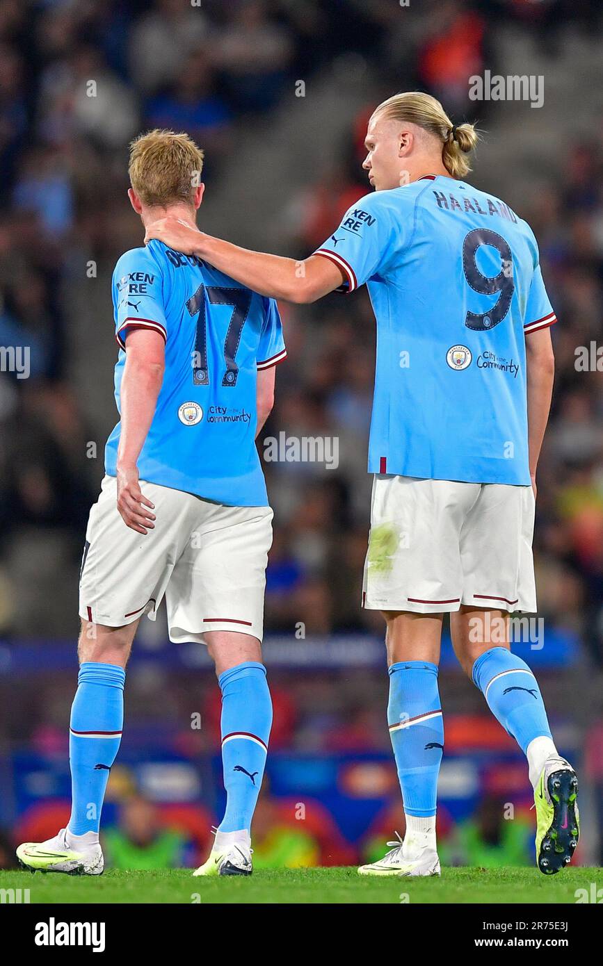 Istanbul, Turkey. 10th, June 2023. Kevin De Bruyne (17) of Manchester ...