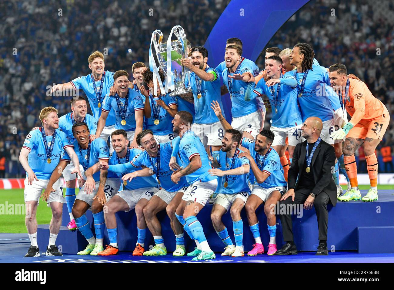 Istanbul, Turkey. 10th, June 2023. Captaing Ilkay Gundogan (8) of ...