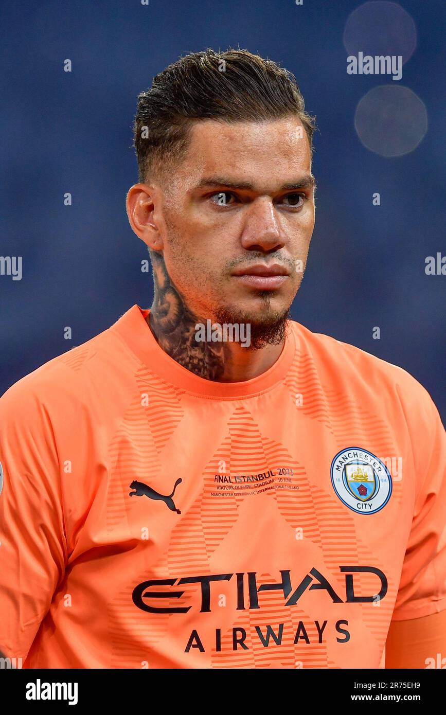 Istanbul, Turkey. 10th, June 2023. Goalkeeper Ederson (31) of ...