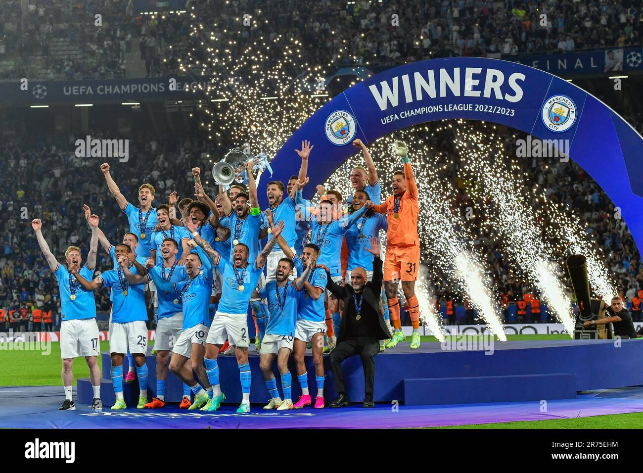 Istanbul, Turkey. 10th, June 2023. Captaing Ilkay Gundogan (8) of ...