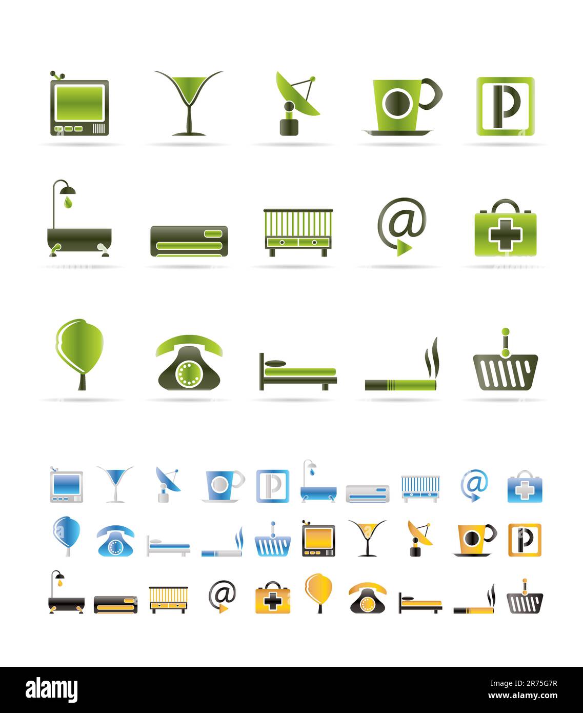 Hotel as garden Cut Out Stock Images & Pictures - Alamy