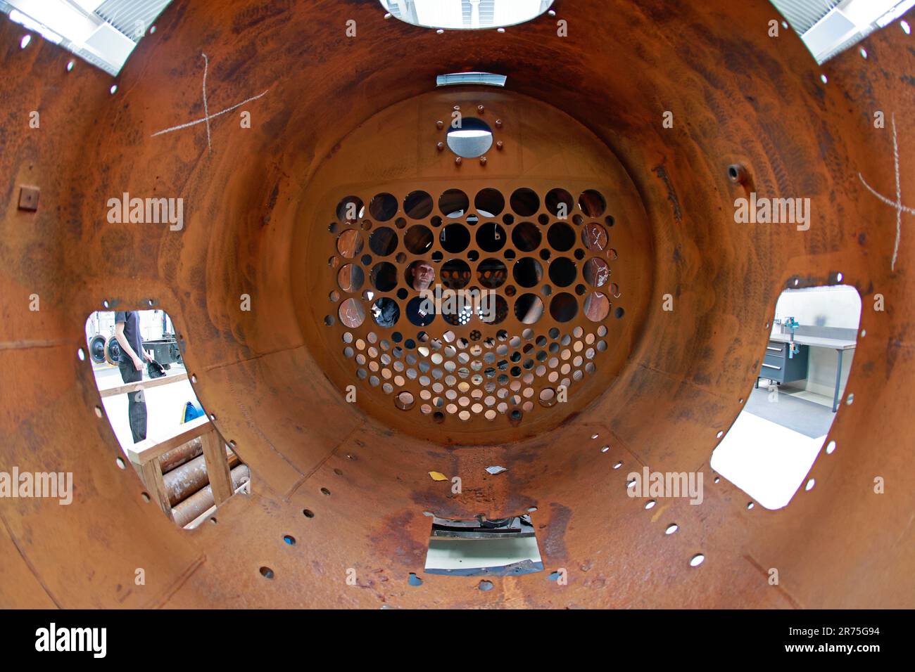 Long boiler steam locomotive hi-res stock photography and images - Alamy