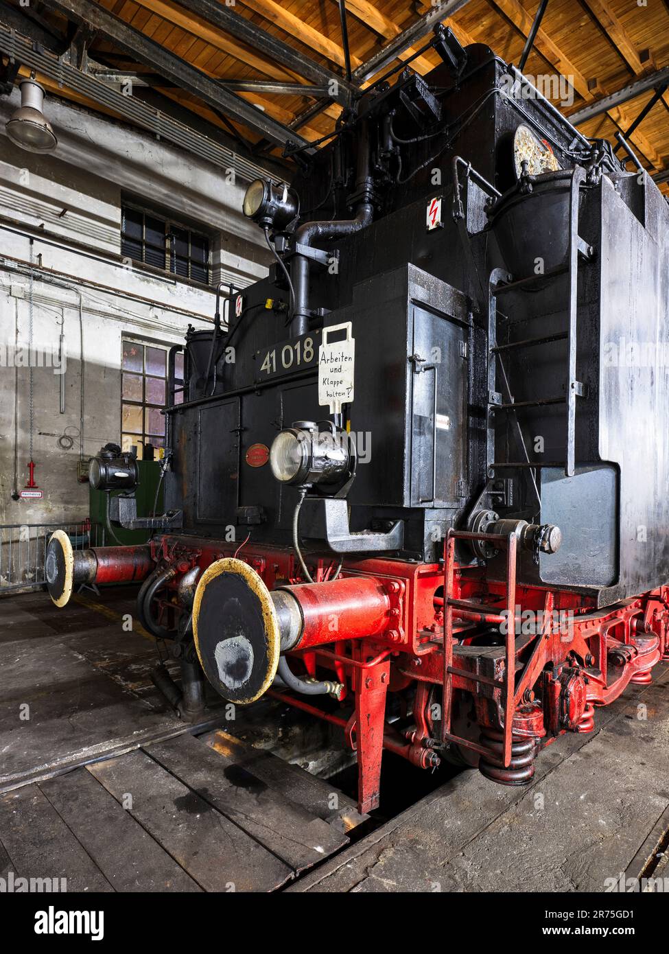 Railroad park, railroad museum in Augsburg Stock Photo - Alamy