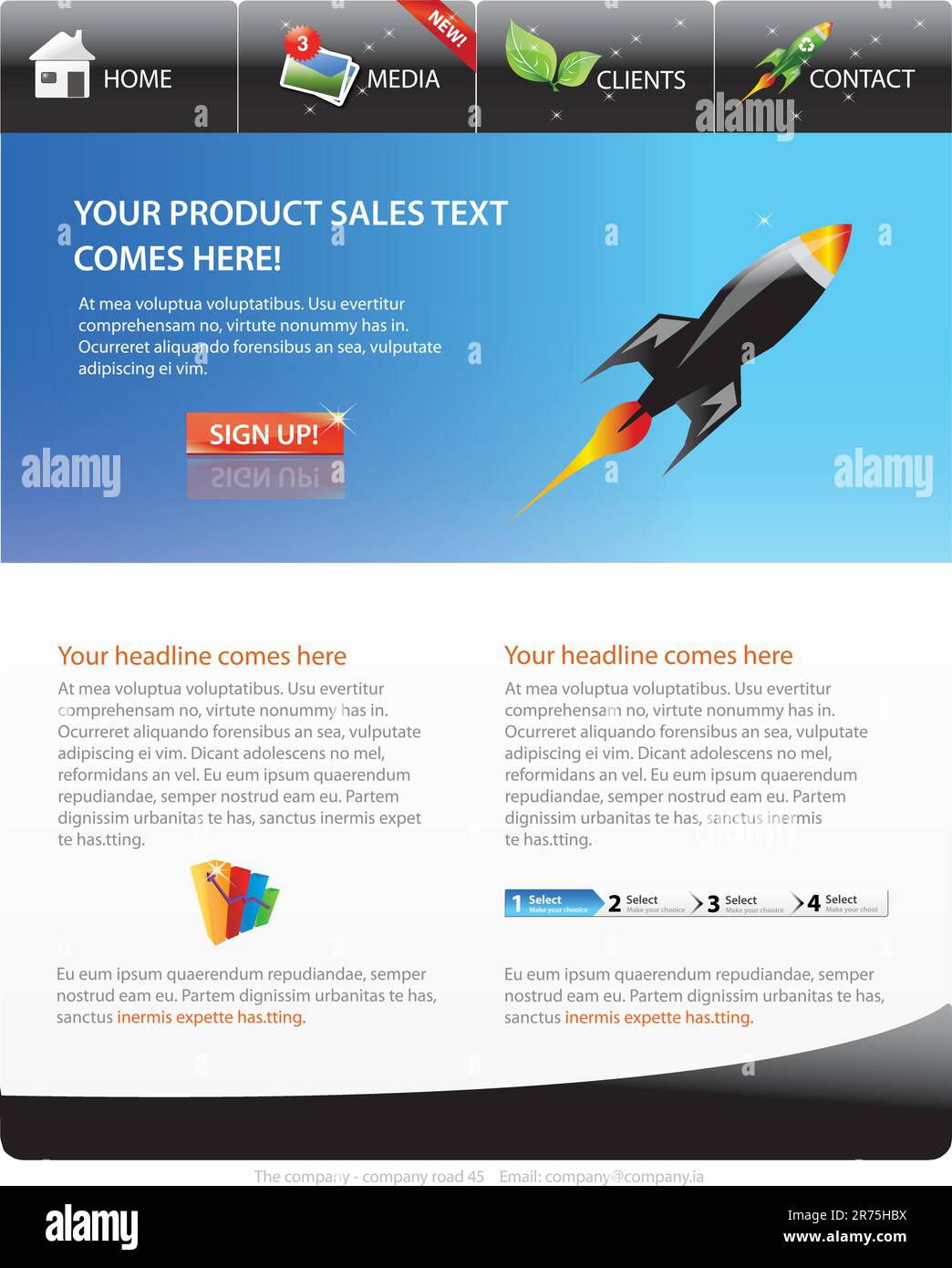 Web 2.0 template Stock Vector Image & Art - Alamy