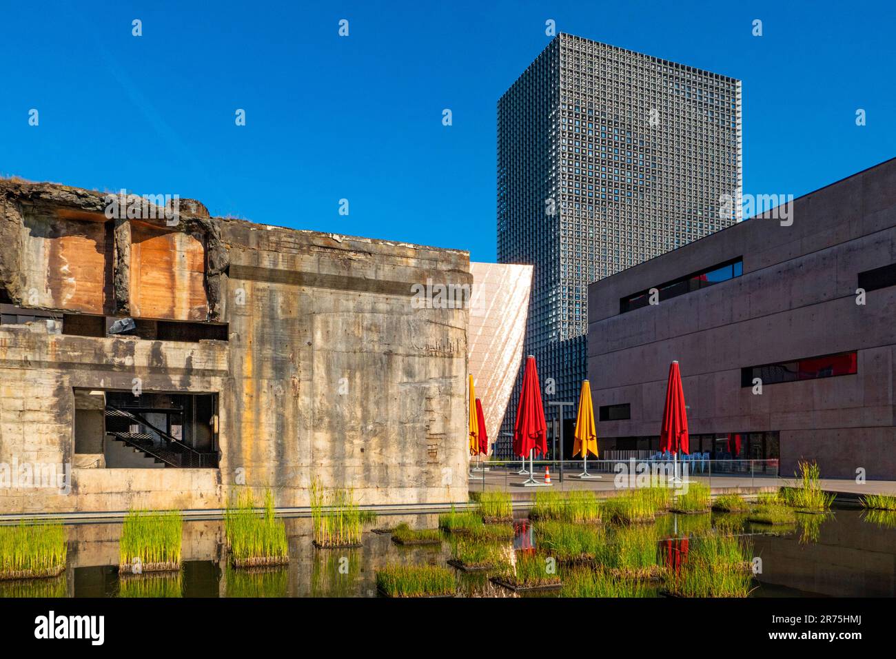 University of Luxembourg in Belval district, Esch-sur-Alzette, European ...