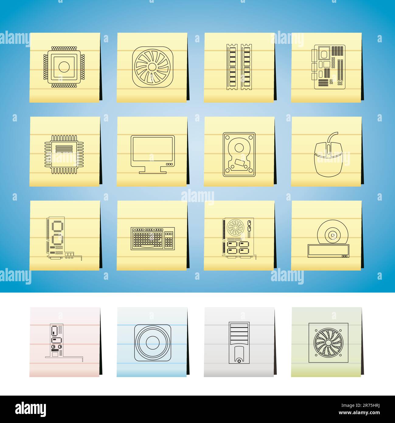 Characteristic shop Stock Vector Images - Alamy