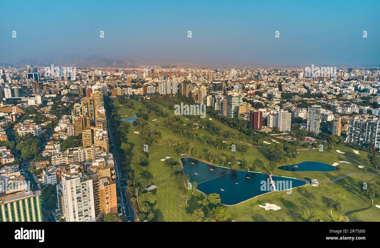 District layout lima hi-res stock photography and images - Alamy