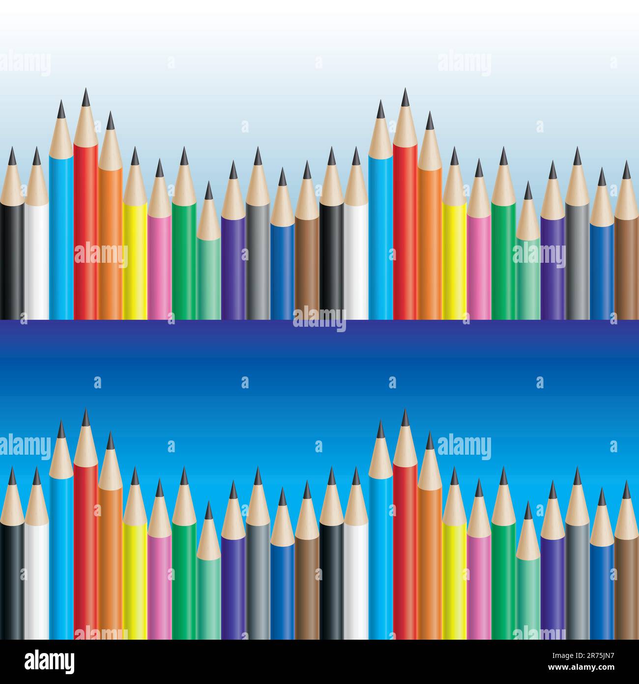 Chalk pastel pencils Stock Vector Images - Alamy