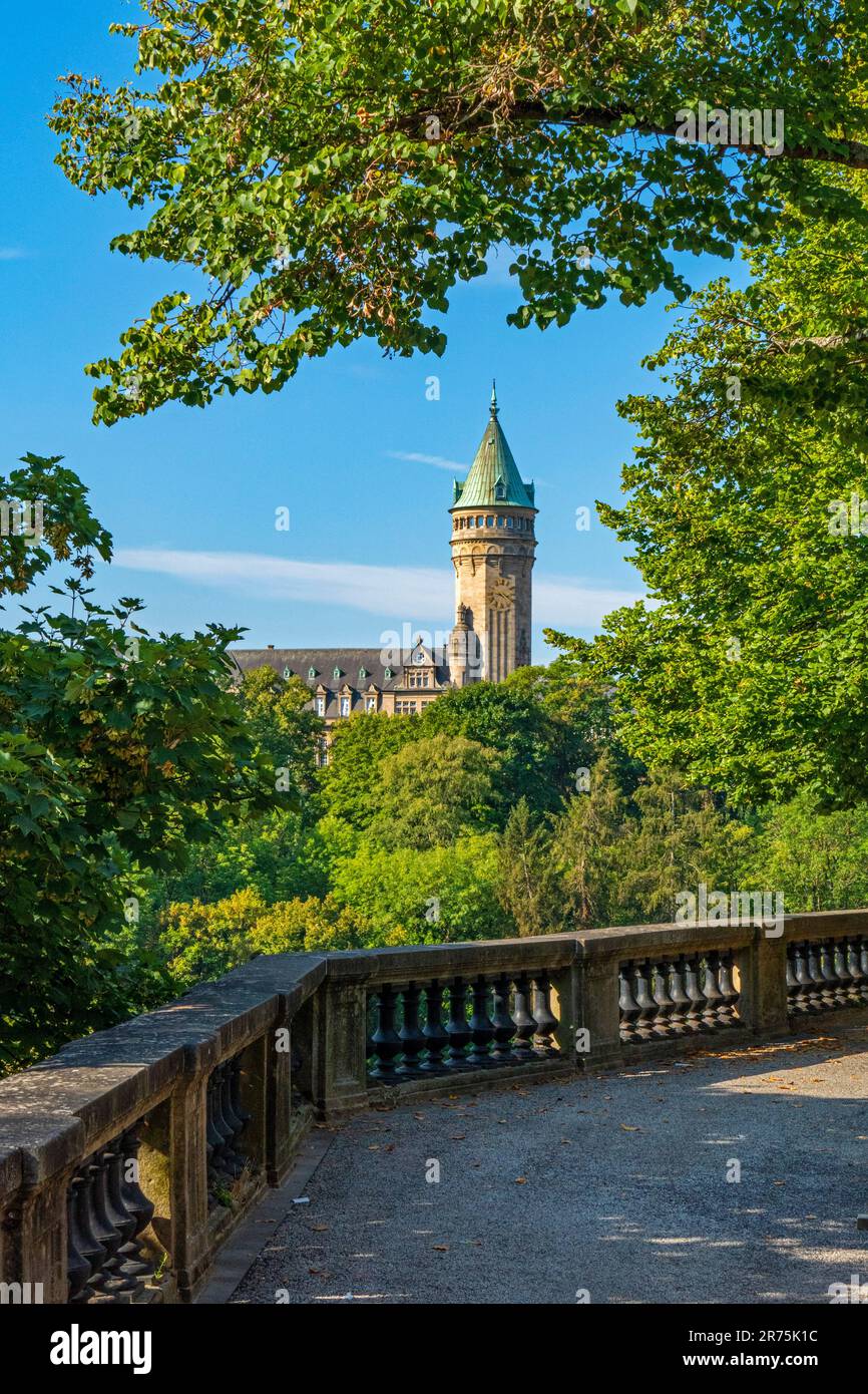National bank building bcee spuerkeess hi-res stock photography and ...