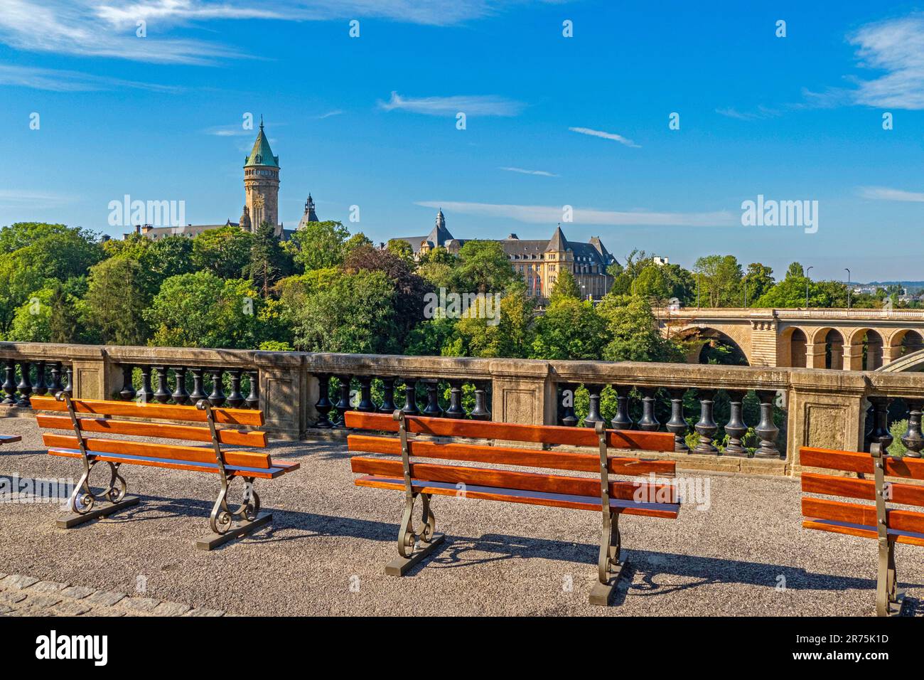 National bank building bcee spuerkeess hi-res stock photography and ...