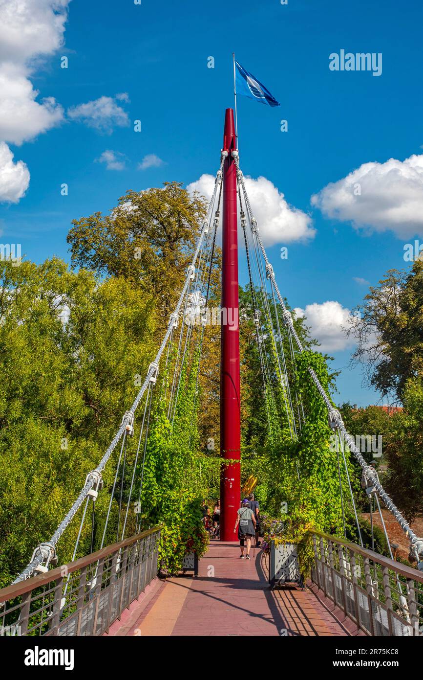 Passerelle rene ludwig hi-res stock photography and images - Alamy