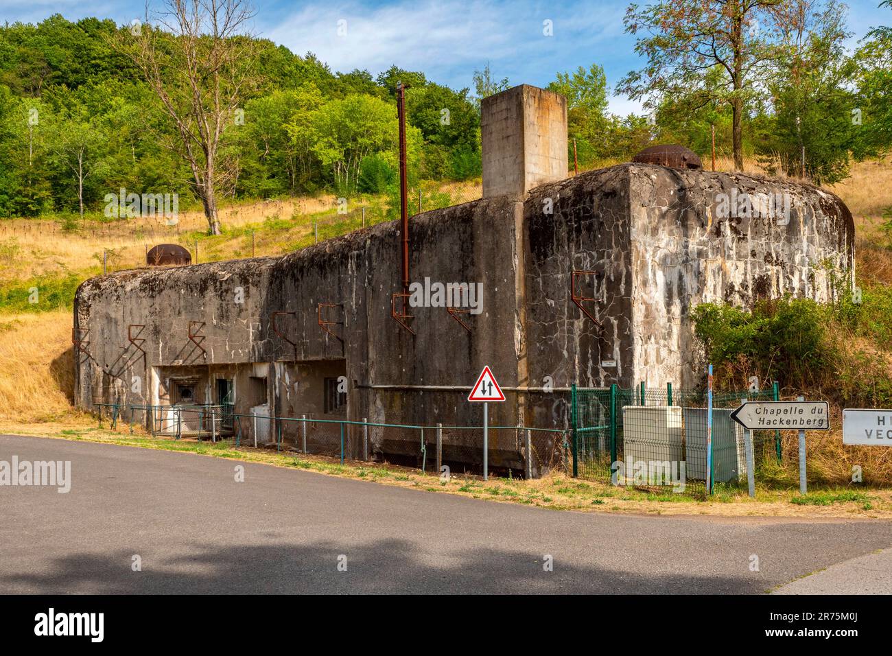 Bungeranlage Ouvrage Hackenberg of the Maginot Line near Veckring ...