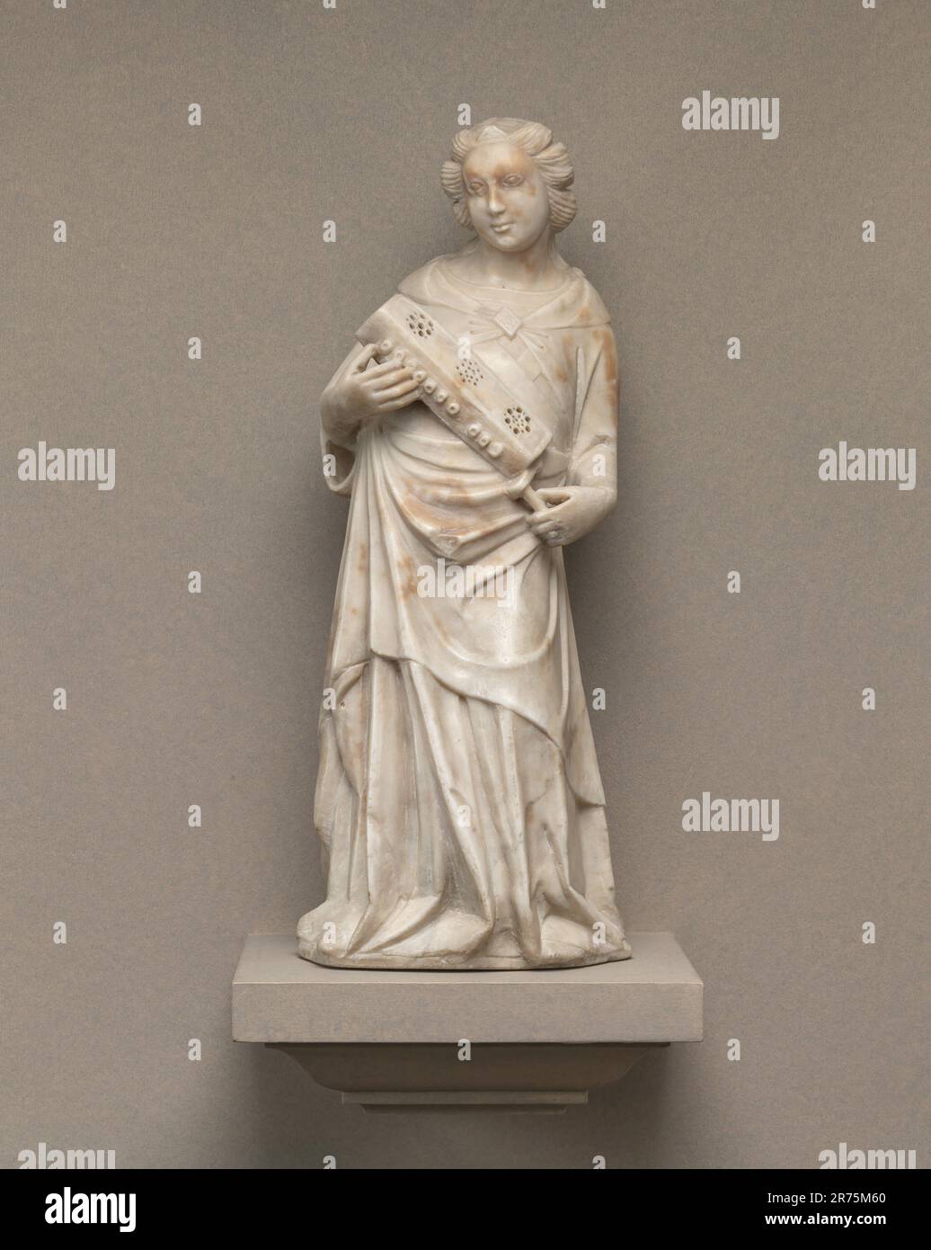 Pisan 14th Century Angel with Symphonia, c. 1360 Stock Photo - Alamy