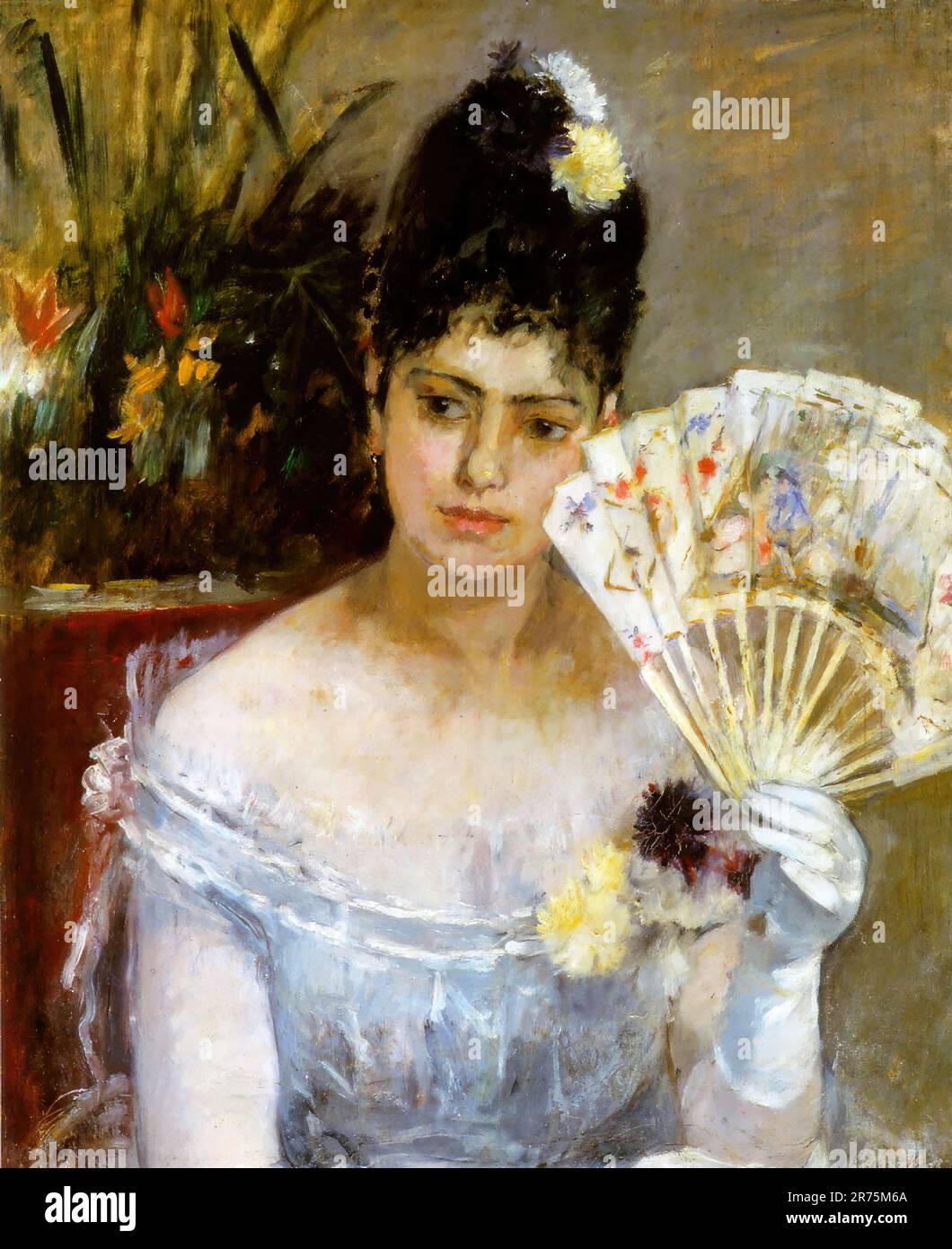 Berthe Morisot , Impressionist French painter 1841 - 1895 Stock Photo ...