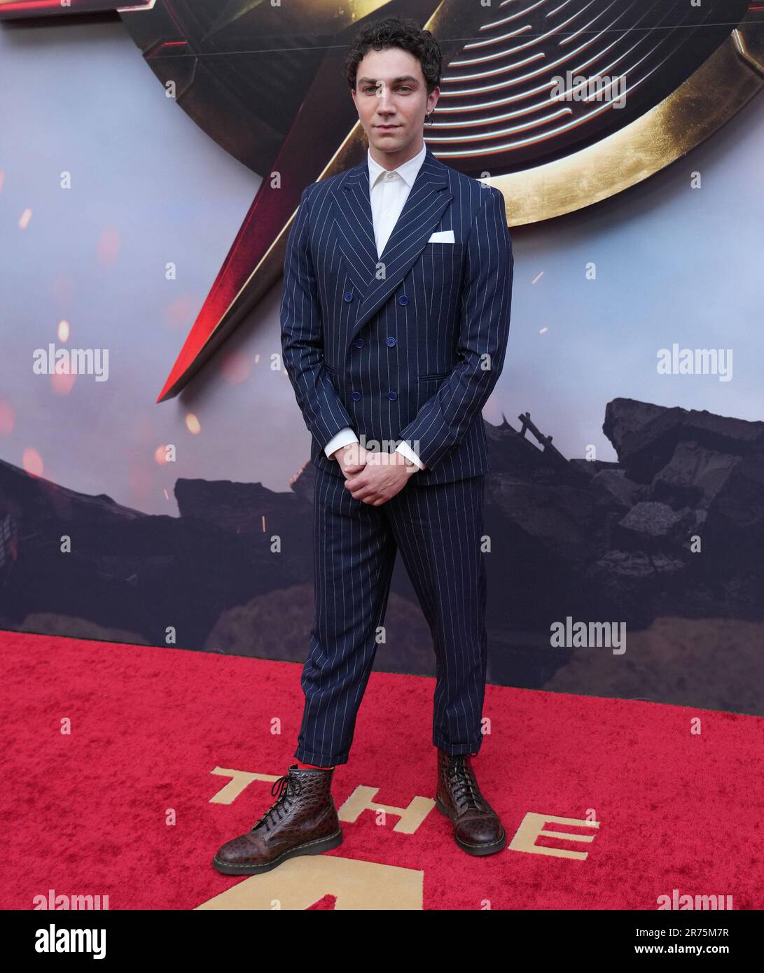 Los Angeles, USA. 12th June, 2023. Luke Brandon Field arrives at the ...