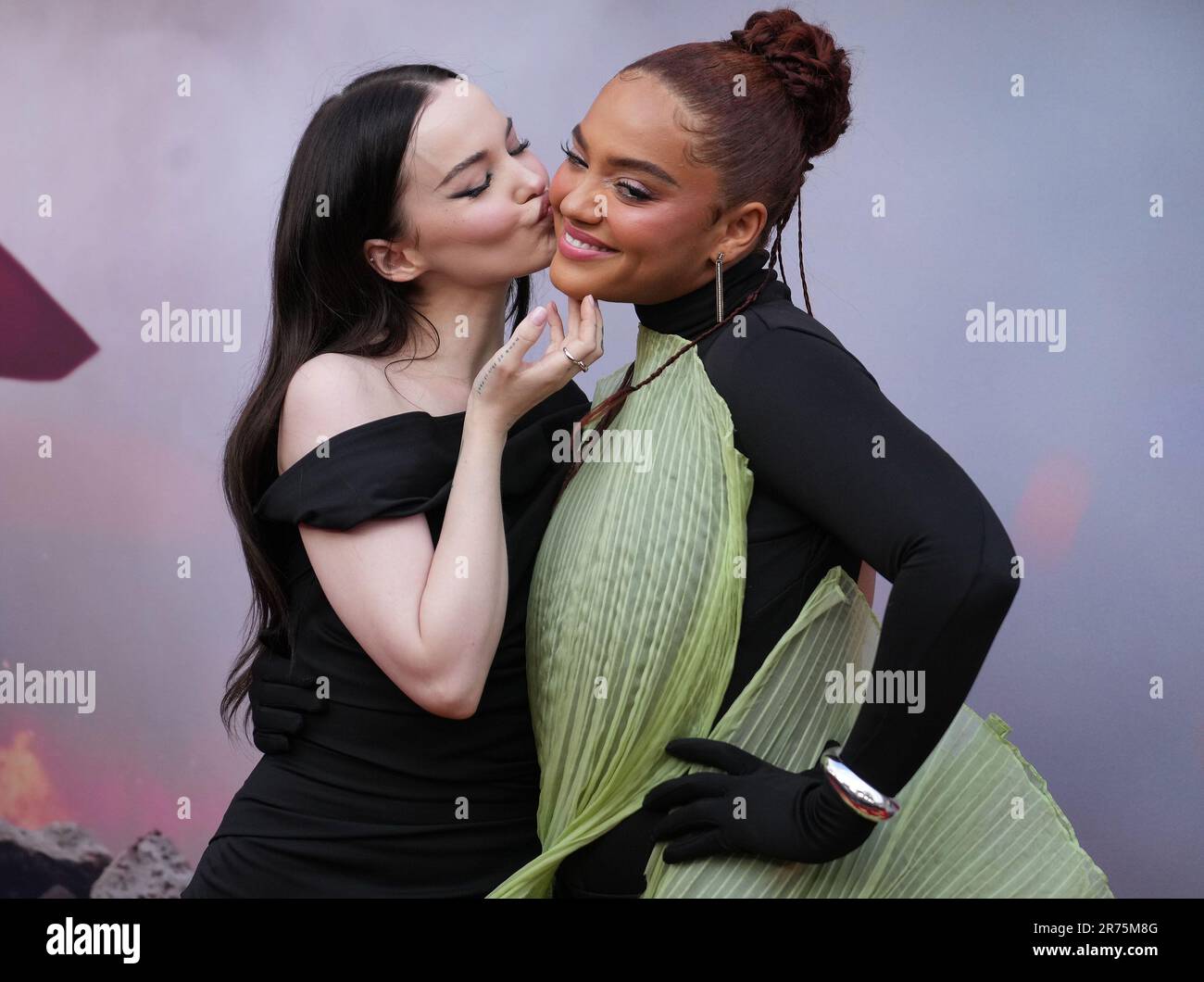 Los Angeles, USA. 12th June, 2023. (L-R) Dove Cameron and Kiersey ...