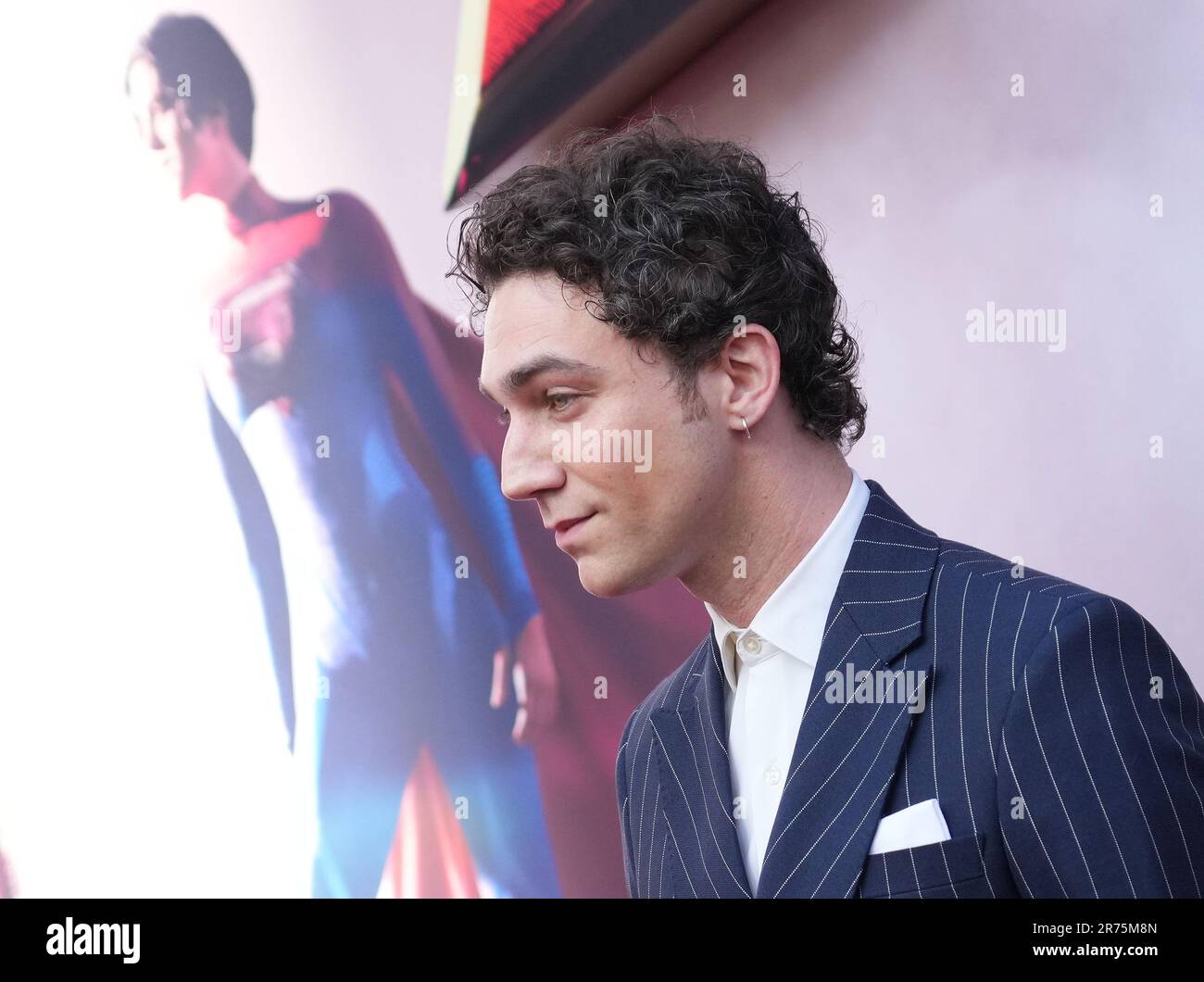 Los Angeles, USA. 12th June, 2023. Luke Brandon Field arrives at the ...