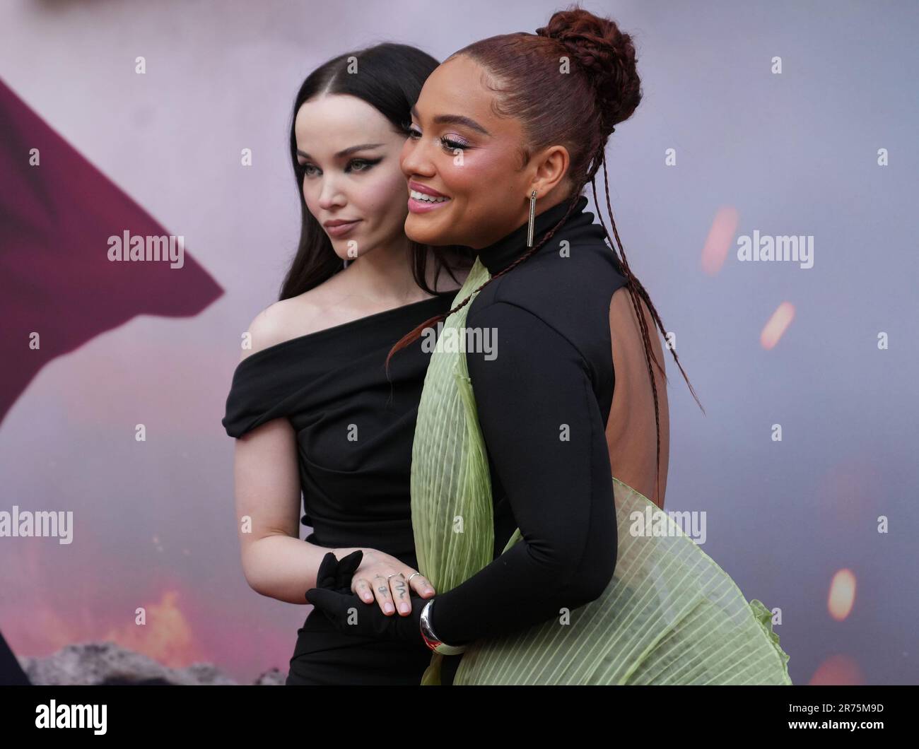 Los Angeles, USA. 12th June, 2023. (L-R) Dove Cameron and Kiersey ...