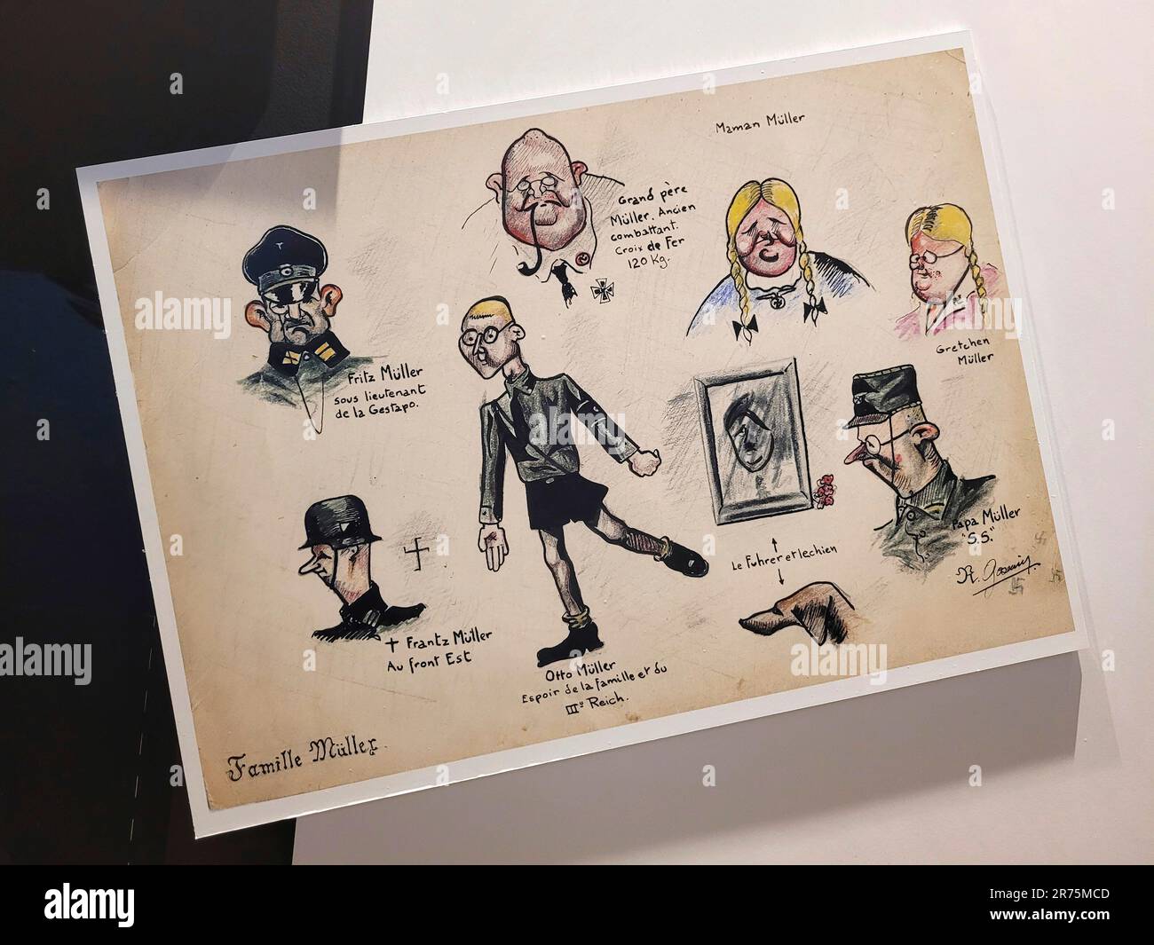 Nazi Müller family, Rene Goscinny exhibition at Chateau Malbrouck in ...