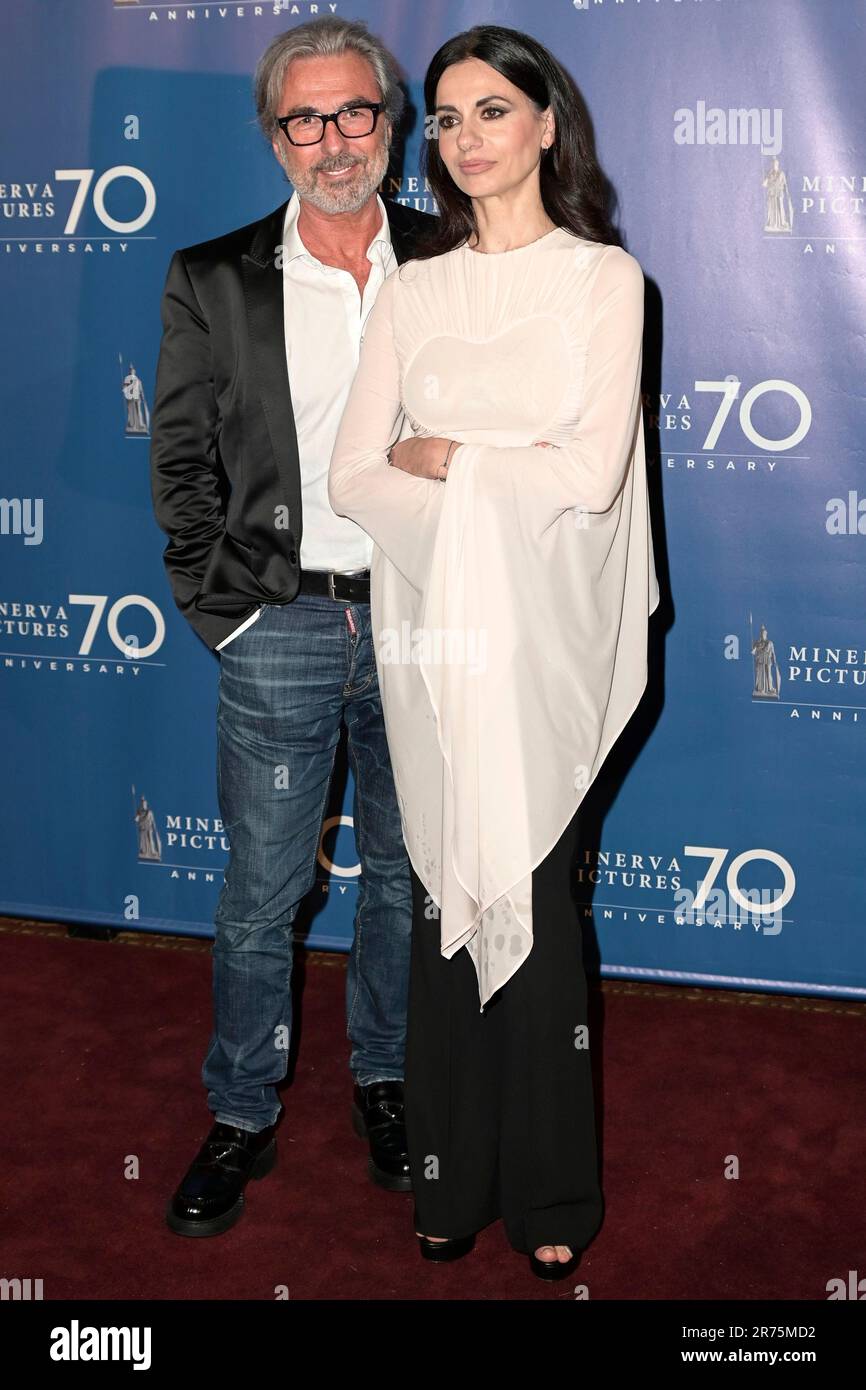 Luciano Mattia Cannito mit Ehefrau Rossella Brescia bei der Party zum ...