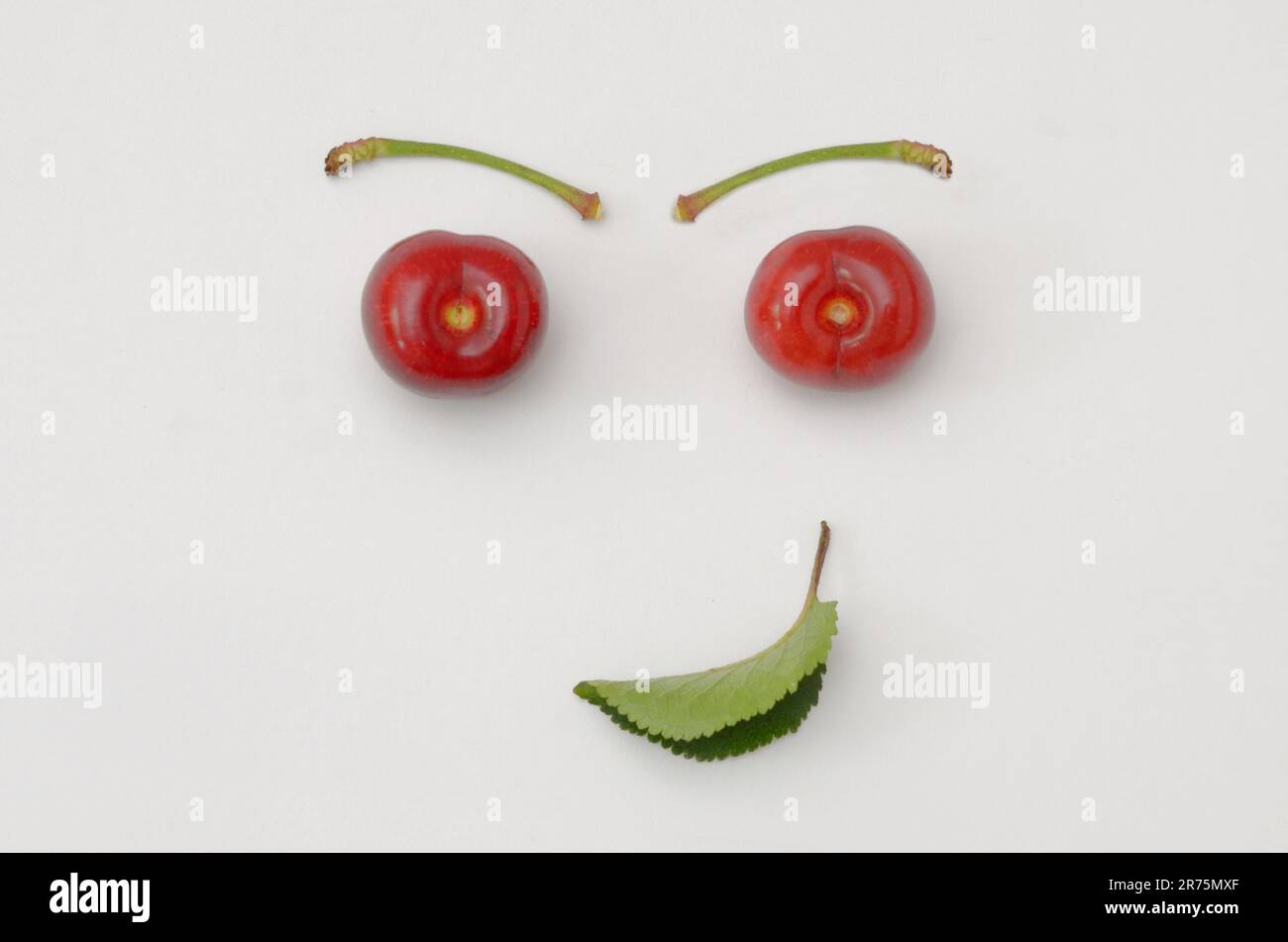 Abstract Healthy Cherry Smile Stock Photo - Alamy