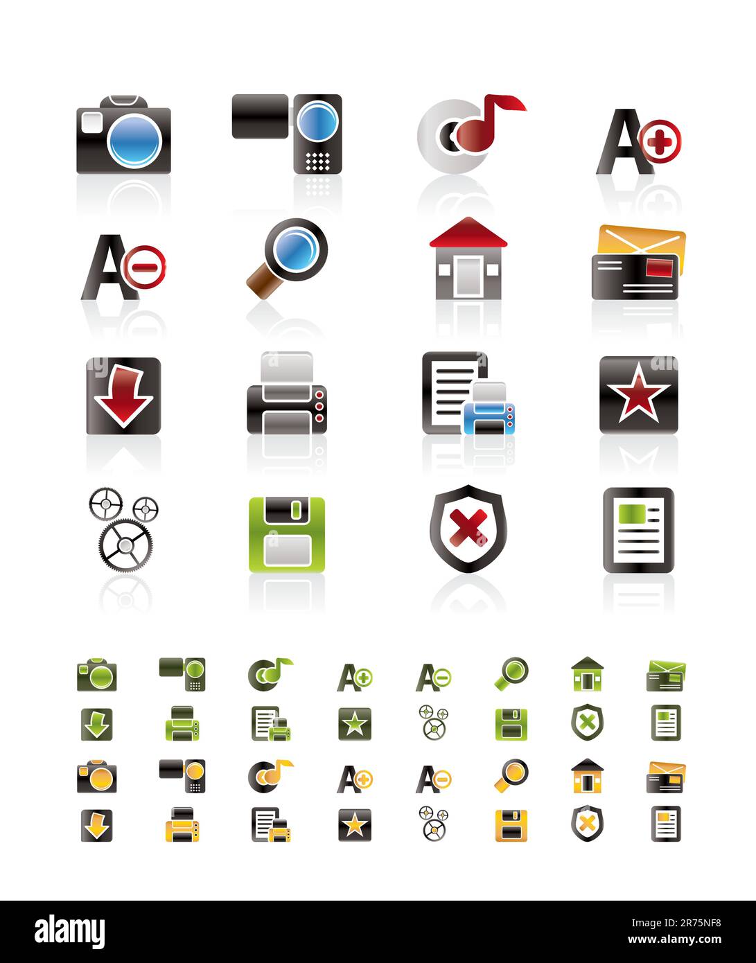 3 colors Stock Vector Images - Alamy