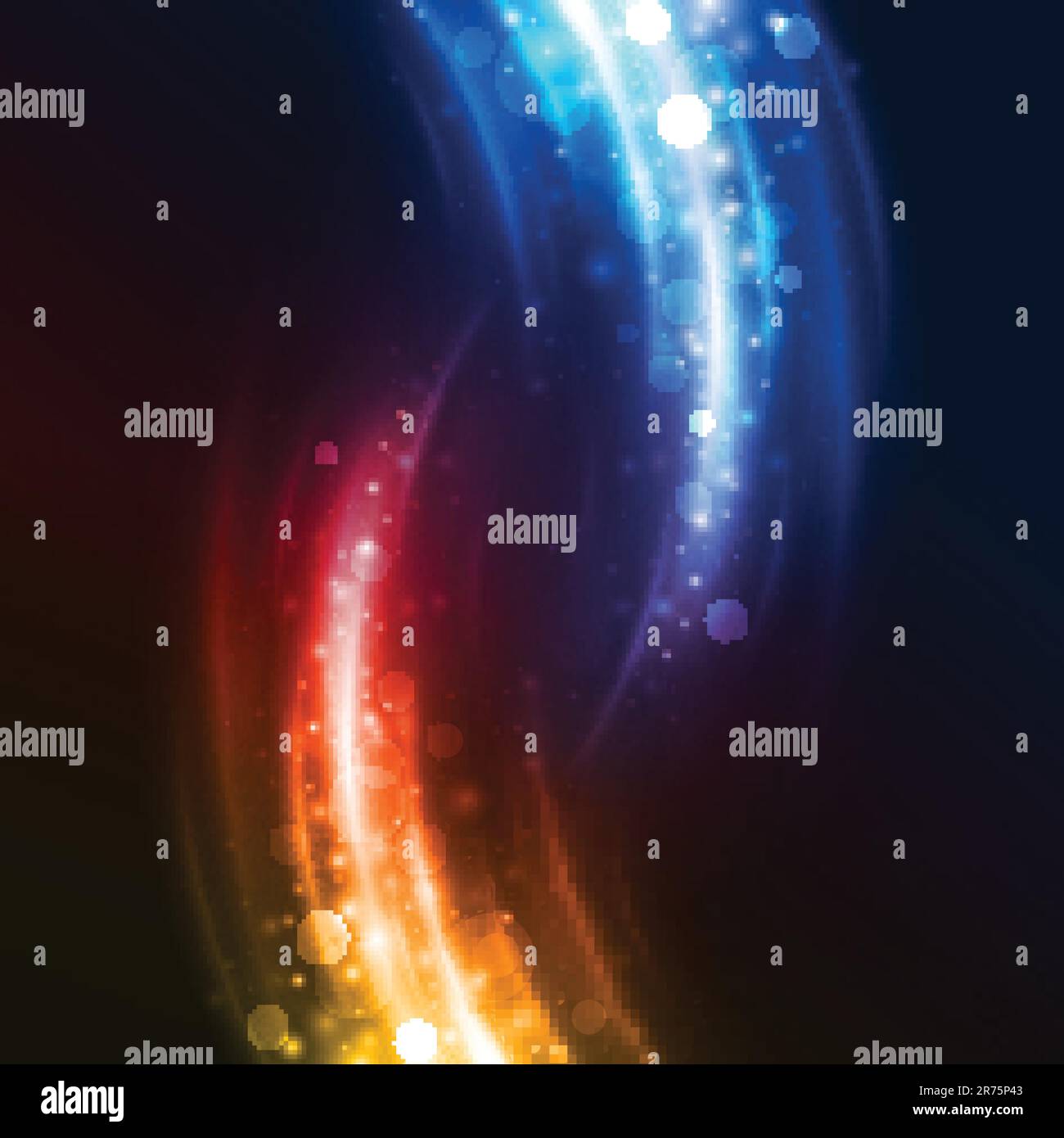 Wave star energy Stock Vector Images - Alamy