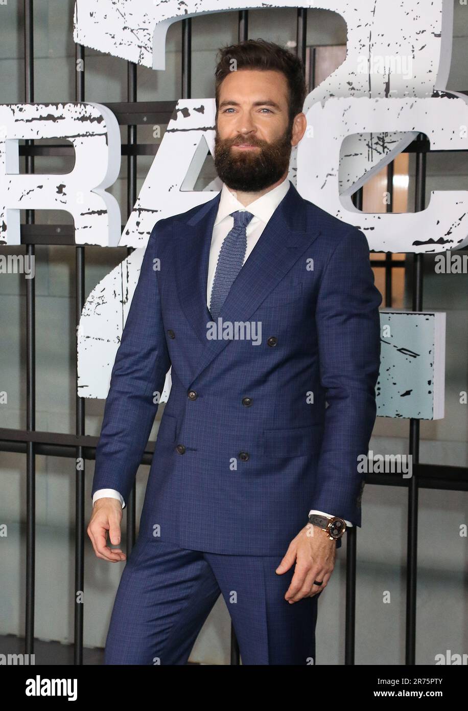 New York, NY, USA. 12th June, 2023. Sam Hargrave at the premiere of ...