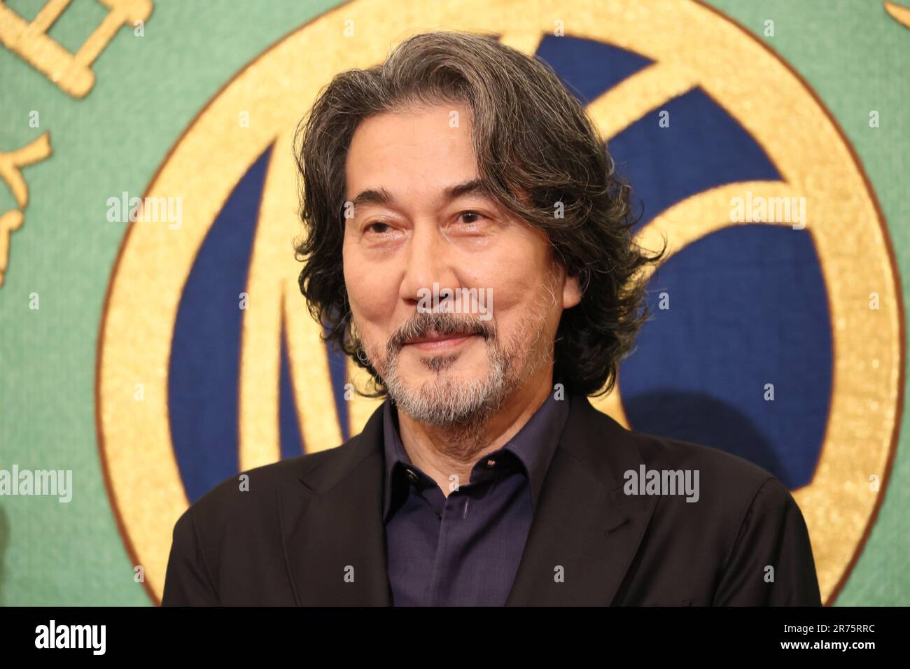 Tokyo, Japan. 13th June, 2023. Japanese actor Koji Yakusho poses for ...