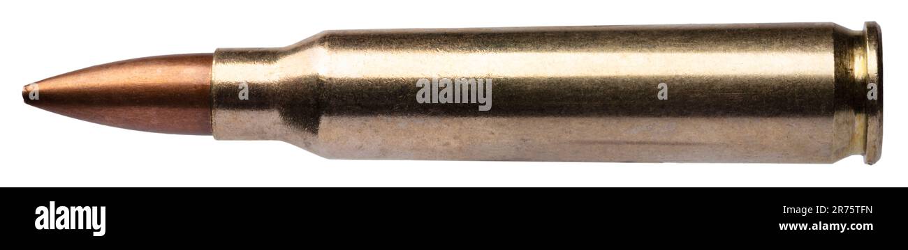 223 caliber cartried with a boattail hollow point bullet Stock Photo ... 223 caliber cartried with a boattail hollow point bullet Stock Photo ...
