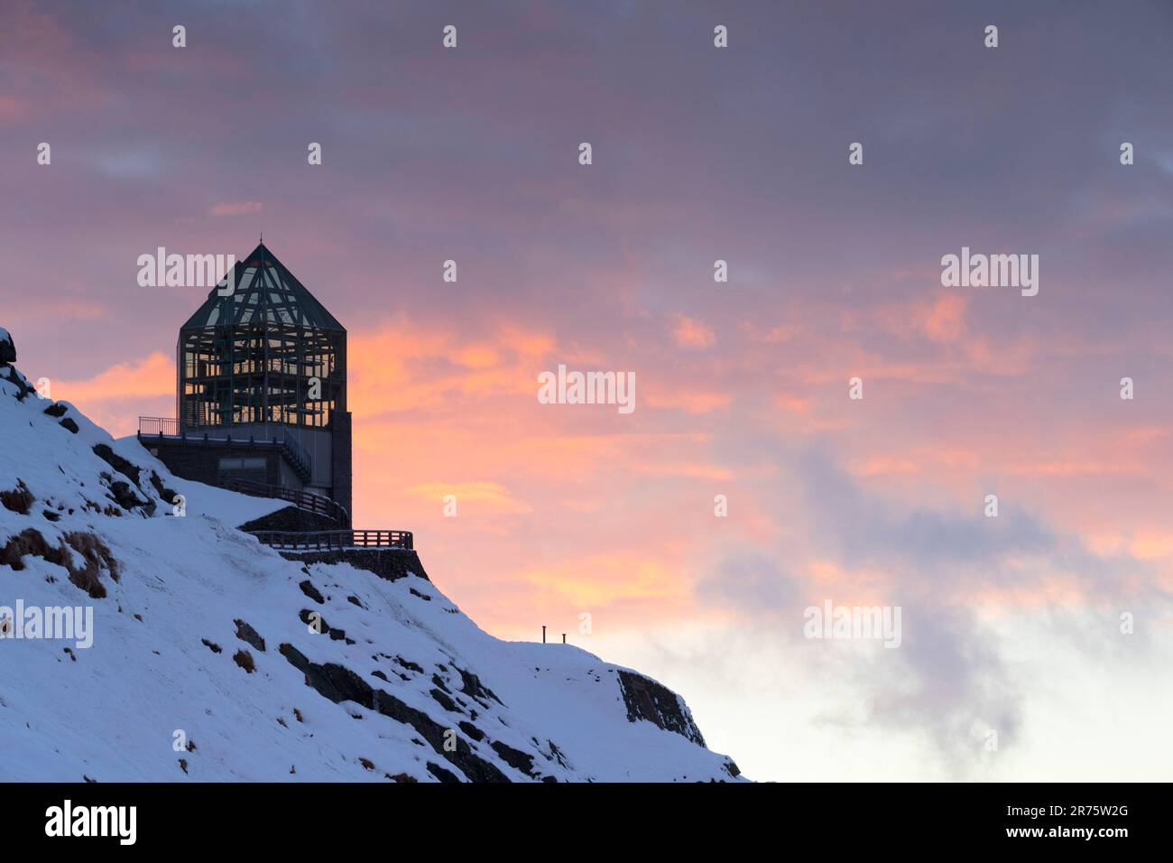 Clouds wilhelm swarovski observation point hi-res stock photography and ...