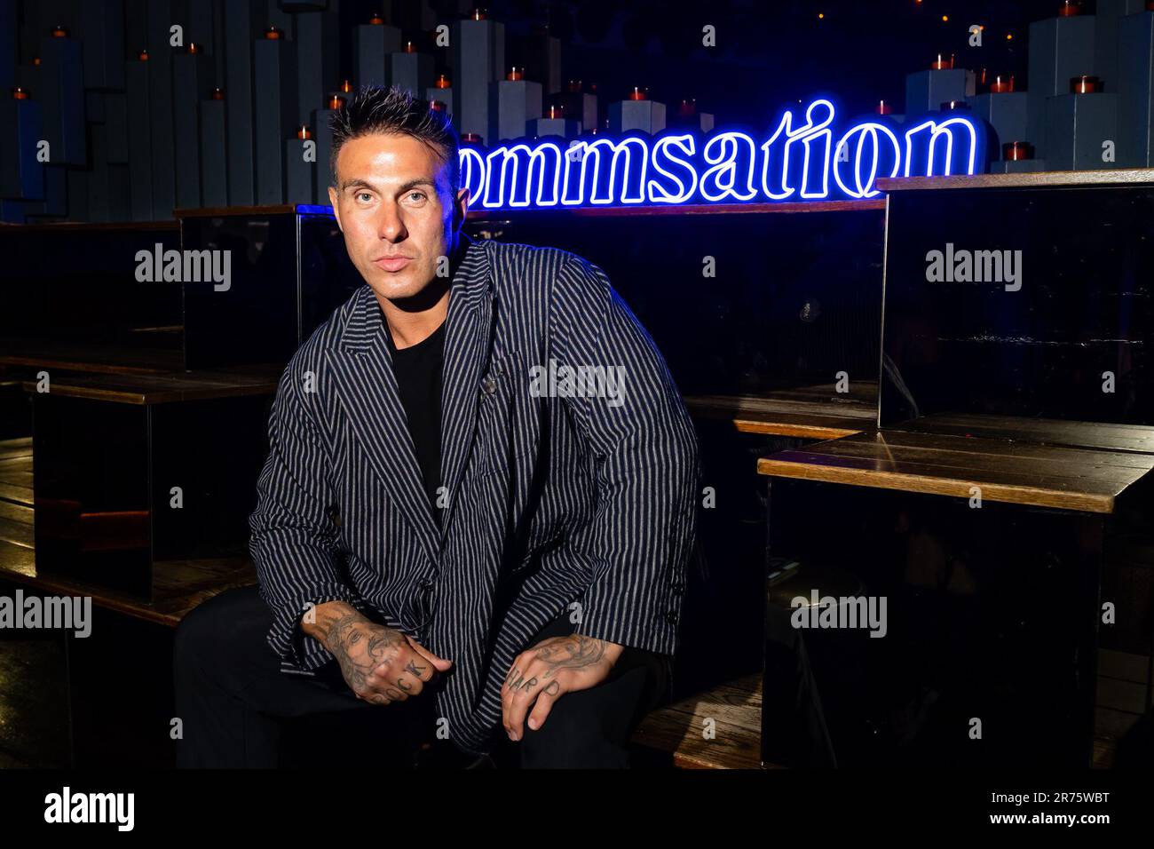 New York, USA. 12th June, 2023. Lorenzo Antonucci at The Miracle Club premiere event during ...