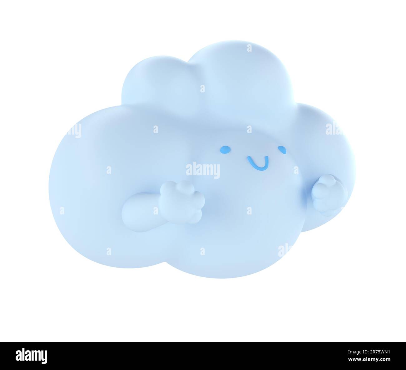 Light white 3d cloud icon cute rendering. Render soft round cartoon ... Light white 3d cloud icon cute rendering. Render soft round cartoon ...