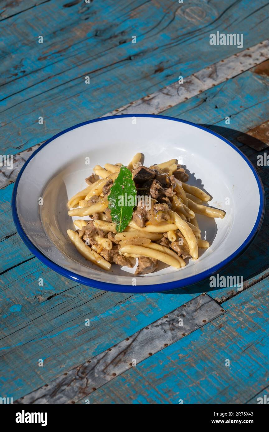 Italy, South Tyrol - Alto Adige, Vinschgau, Glurns, Restaurant FLURIN ...