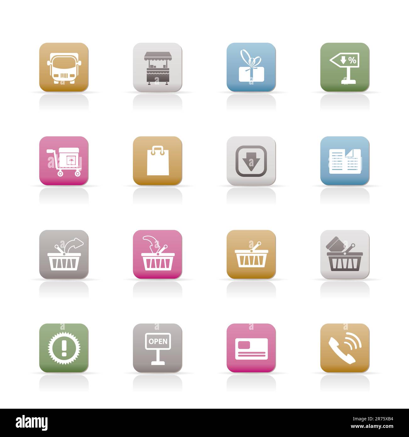 Shop view Stock Vector Images - Alamy