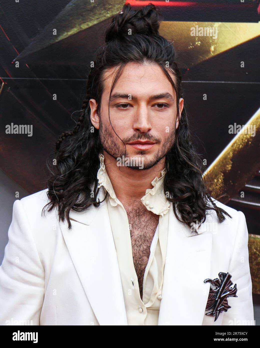 HOLLYWOOD, LOS ANGELES, CALIFORNIA, USA - JUNE 12: American actor Ezra ...