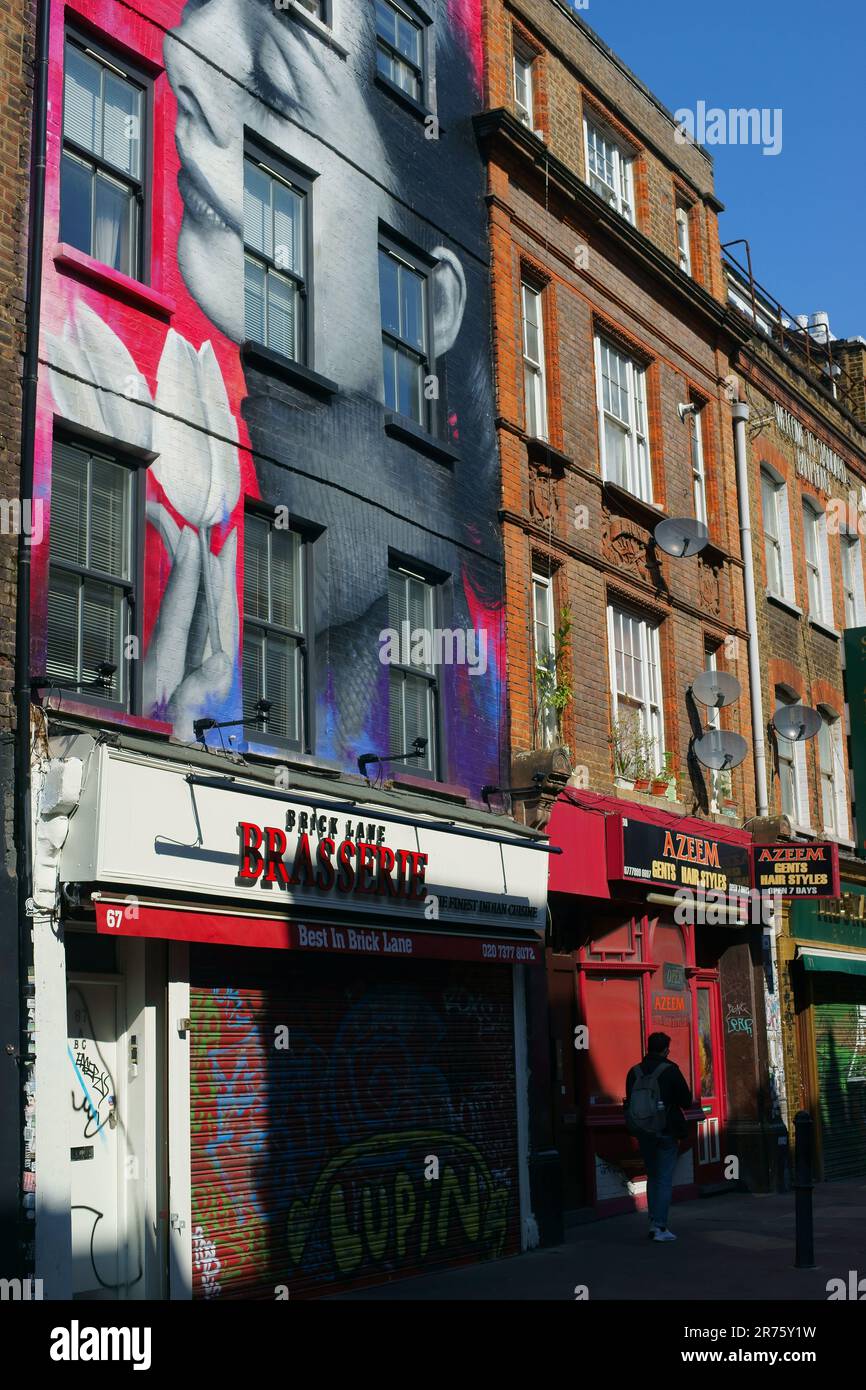 Audrey Hepburn Brick Lane bricklane ,eastend ,spitalfields ,streetart ...