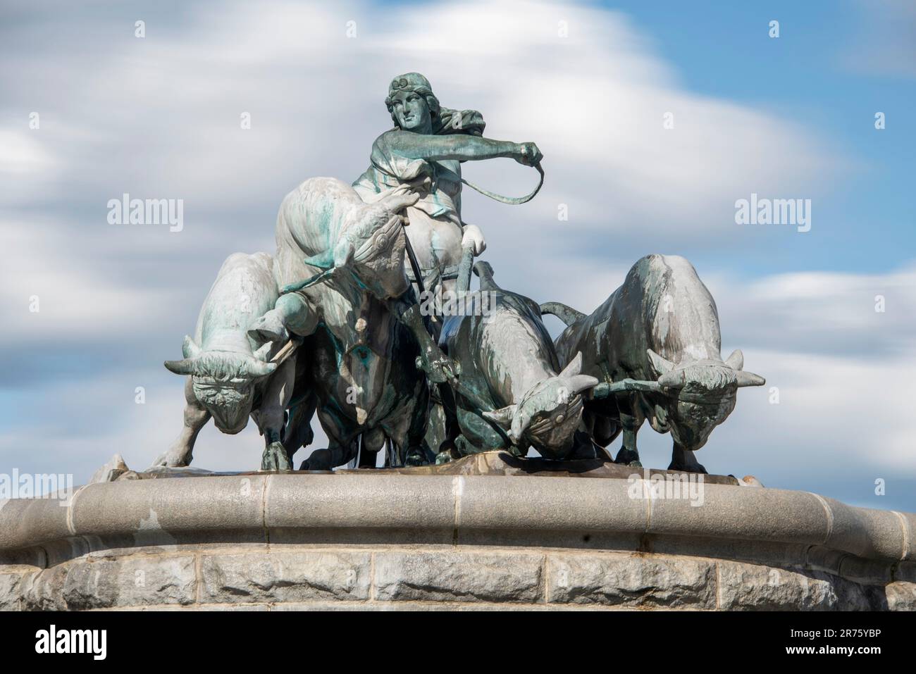 Gefion Fountain, Copenhagen, Denmark Stock Photo - Alamy