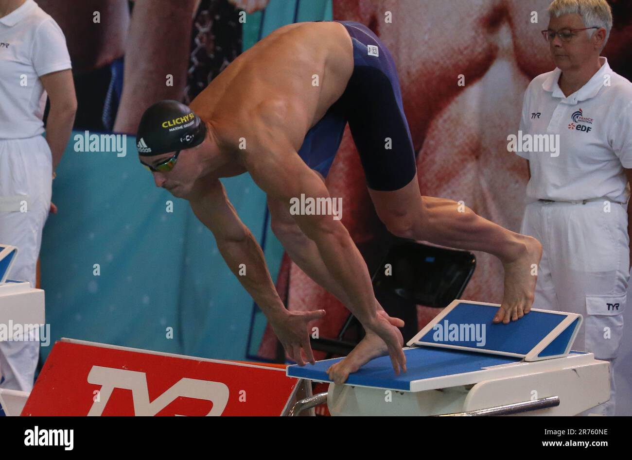 Maxime Grousset of Clichy 92 , Heat 100m freestyle Men during the ...