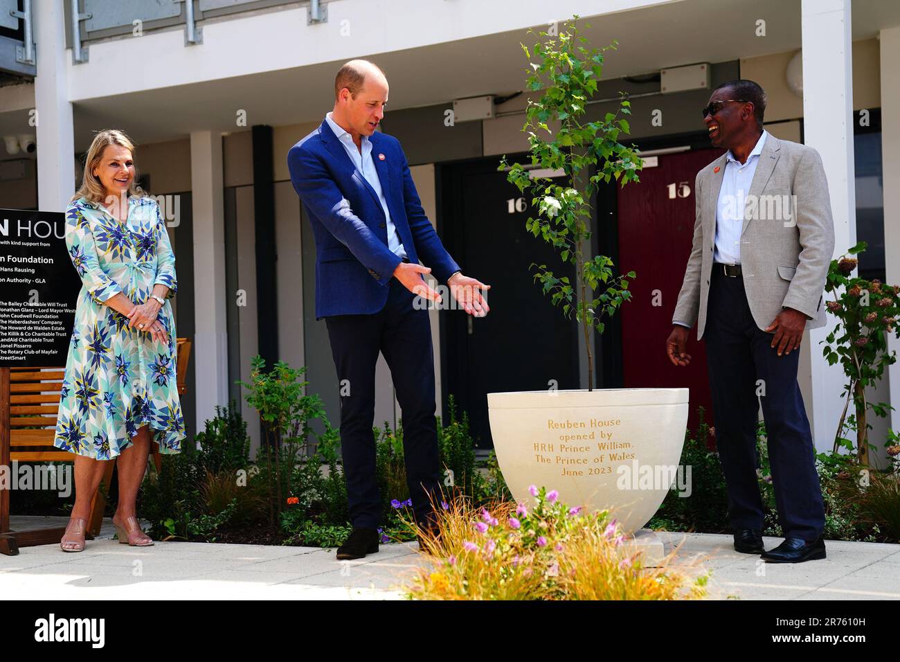 The Prince of Wales attends the opening of Centrepoint's Reuben House ...