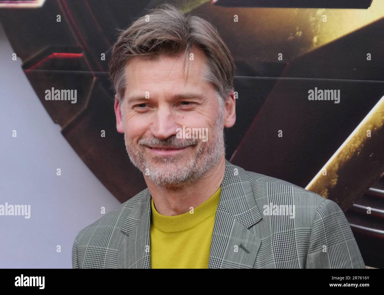 Los Angeles, USA. 12th June, 2023. Nikolaj Coster-Waldau arrives at the ...