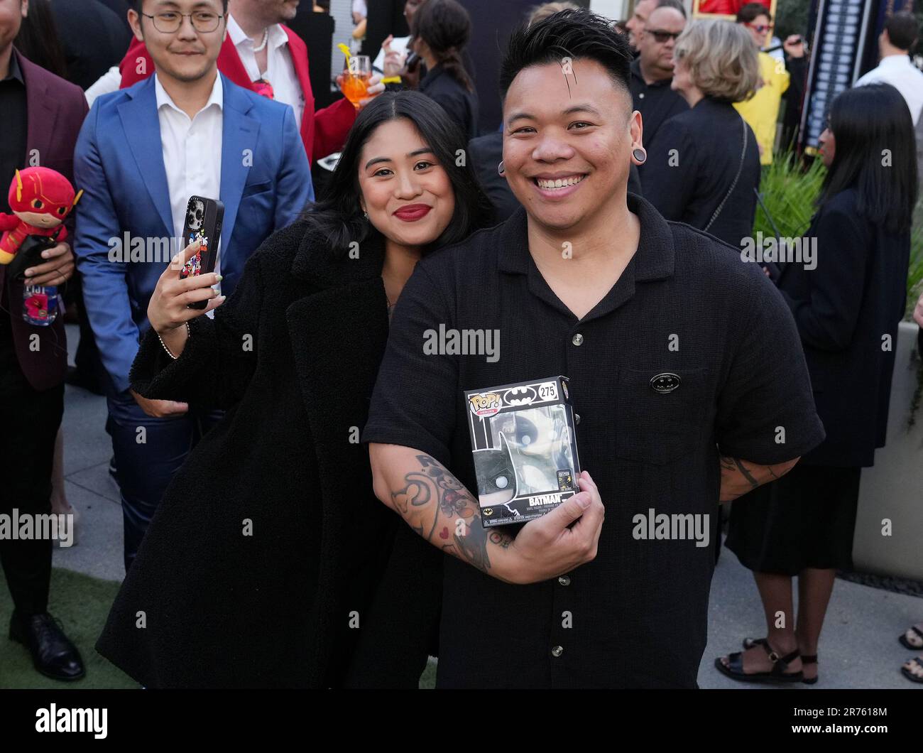 Los Angeles, USA. 12th June, 2023. (L-R) Alyssa Rafael and AJ Rafael at ...
